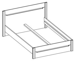 Casarredo DESJO 50 postel 140x200 cm