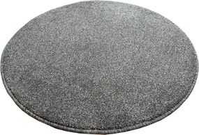 Vopi, Kusový koberec Apollo Soft hnědý kruh, 200x200 (průměr) kruh, hnědá, chodba / předsíň