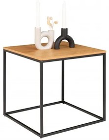 Coffee stolek VITA House Nordic, dubový a černý rám House Nordic 2101405