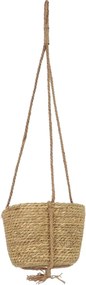 Závěsný květináč BOHO 20 cm béžový