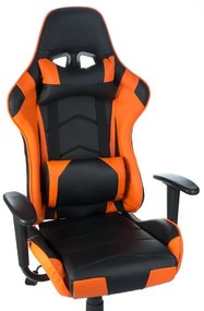 Herní židle RACER CorpoComfort BX-3700 oranžová (BS)