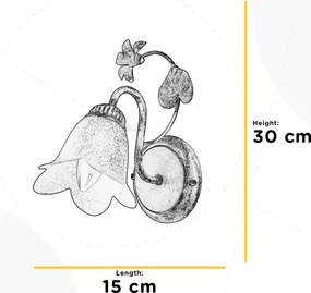 ONLI - Nástěnné svítidlo BOTTON DORO 1xE14/6W/230V