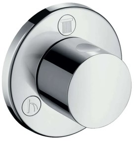 Hansgrohe Trio/Quattro - Uzavírací a přepínací ventil pod omítku, chrom 15932000