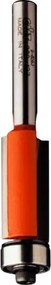 CMT Orange Tools CMT | Ořezávací fréza rovné zuby s dolním ložiskem Ø12,7x25,4 / stopka Ø8 mm