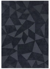Flair Rugs, Kusový koberec Moderno Shard Charcoal, 200x290, šedá, chodba / předsíň