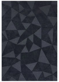 Flair Rugs, Kusový koberec Moderno Shard Charcoal, 200x290, šedá, chodba / předsíň