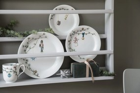KÄHLER Dezertní talíř Hammershøi Christmas 19 cm, multi barva, porcelán