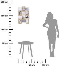 Nástěnný fotorámeček Livo 58x44 cm