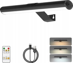 Led Koupelnové Nástěnné Svítidlo Lampa Nad Zrcadlo Skříňka 32CM 3000K 4500K 5000K Výkonná