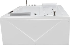 Terra Hydromasážní vana DIABLO 666 II 180x150 s ohřevem vody