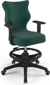 Ergonomická židle k psacímu stolu do dětského pokoje ZELENÁ Zvolte rozměr: dítě 146 - 176,5 cm (výška stolu 71 - 82 cm)
