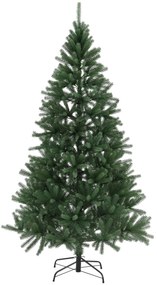 Juskys Umělý vánoční stromek Talvi 210 cm zelený s černým stojanem