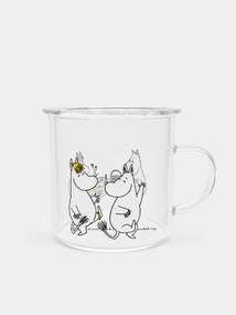 Sinsay - Skleněný hrnek s uchem The Moomins - vícebarevná