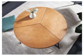 Massive home | Konferenční stolek ELEGANCE 80 CM dubový vzhled