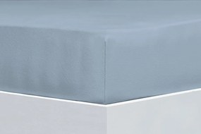 Florella Prostěradlo Organic Cotton Jersey  Kristallblau, 180x200 cm