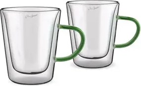 Lamart Vaso Sada sklenic na čaj 2ks 300ml zelená / sklo