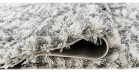 Kusový koberec shaggy Atika krémově šedý 200x300cm