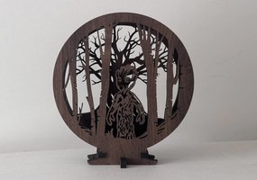 Li-Go "Grut" lampa 20x22cm provedení povrchu: dub světlý