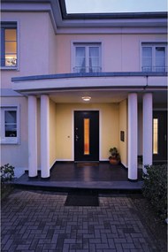 LA 229071 Venkovní svítidlo BULAN stropní bílá 230V E14 60W IP44 - BIG WHITE (SLV)