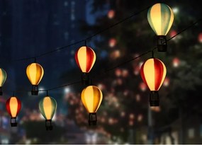 Globo 36139-9 - LED Solární řetěz 9xLED/0,06W/3V 390 cm IP44