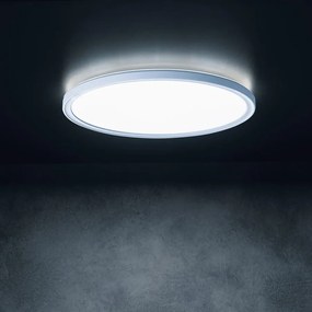 KANLUX KANLUX, AZPO stropní LED svítilna, průměr 225mm, 11,8W, 3000/4000/6000K, IP54, bílá, 31512