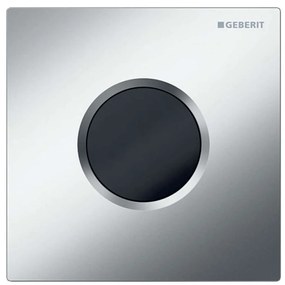 Geberit - Elektronické ovládání splachování pisoárů typ 01, bateriové napájení, easy to clean, matný chrom 116.031.JQ.5
