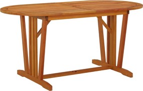 vidaXL Zahradní stůl 160 x 85 x 75 cm masivní eukalyptové dřevo [316071]