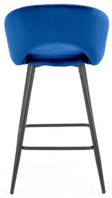 Barová židle Barnes, modrá