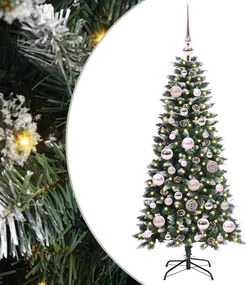 Umělý vánoční stromeček Zelená 120 cm PVC, plast a ocel 3395798