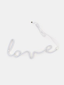 Sinsay - LED lampa ve tvaru nápisu „Love“ - bílá