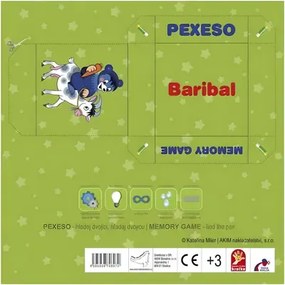 AKIM Pexeso Baribal / Velké kartičky / 6,5x6,5 cm / od 3 let