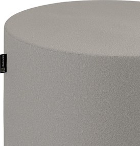Sedák Barrel- válec pevný barva béžová látka pletený vzor