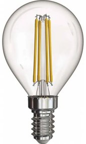 Emos LED žárovka Filament Mini Globe / E14 / 4 W (40 W) / 465 lm / neutrální bílá