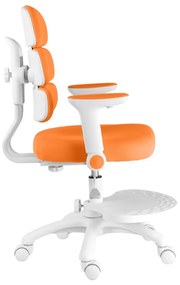 Dětská rostoucí židle Neoseat KIDDY THREE — látka, oranžová