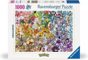 Ravensburger Challenge Puzzle: Pokémon / 1000 dílků / od 14 let