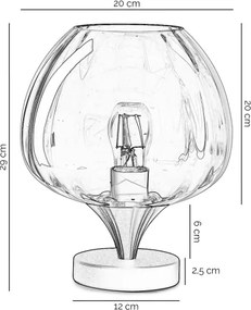 ONLI - Stolní lampa ELIDE 1xE27/15W/230V černá/měděná