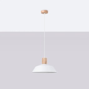 Sollux Lighting Závěsné svítidlo FANO bílé