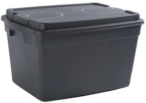 Plastový úložný box KETER Black Box M 50l s víkem