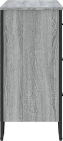 Komoda šedá sonoma 91 x 35,5 x 74,5 cm kompozitní dřevo 3295305