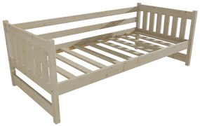 Vomaks Dětská postel DP 024 Rozměr: 80 x 200 cm, Barva: surové dřevo
