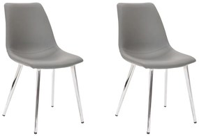 2 x Jídelní židle Hawaj CL-18062 | tmavě šedá