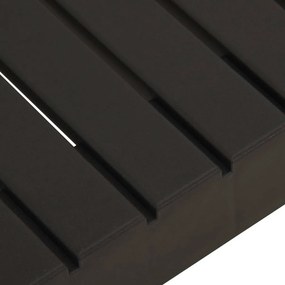 vidaXL Zahradní stolek k lehátku plast [315851] Barva: Bílá