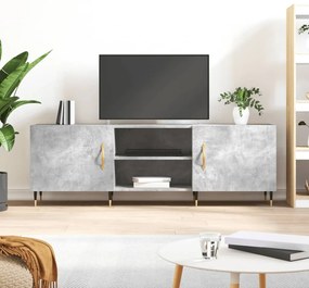 TV skříňka betonově šedá 150 x 30 x 50 cm kompozitní dřevo