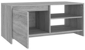 Konferenční stolek Pauline - 102x50x45 cm | šedý sonoma