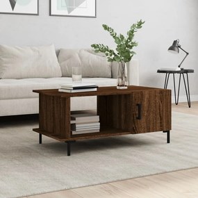 vidaXL Konferenční stolek 90 x 50 x 40 cm kompozitní dřevo [829495] Barva: Bílá