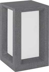 NV 9739351 Venkovní sloupkové svítidlo CASTRO šedý pískovec a akryl E27 1x12W bez žárovky 100-240V IP65 - NOVA LUCE