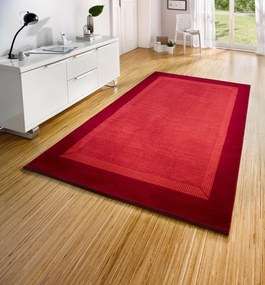 Hanse Home, Kusový koberec Basic 102499, 160x230, červená, chodba / předsíň