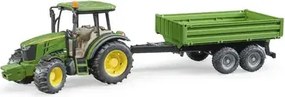 Bruder 02108 Traktor John Deere 5115M s vozem / 1:16 / od 3 let