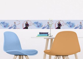 Dětská samolepící bordura na zeď Disney Ledové království Kouzlo | 5 m x 9.7 cm | DWBD8157