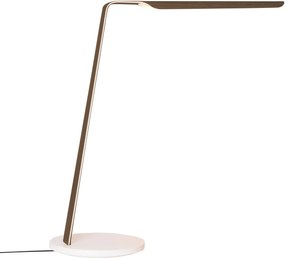 Stolní lampa Swan, více variant - TUNTO Model: přírodní dub, QI bezdrátová technologie